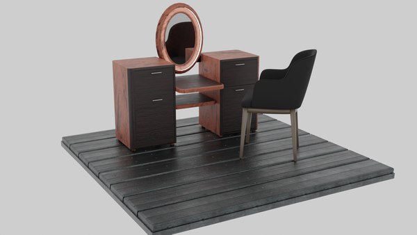 modelo 3d dressing table - TurboSquid 2109225