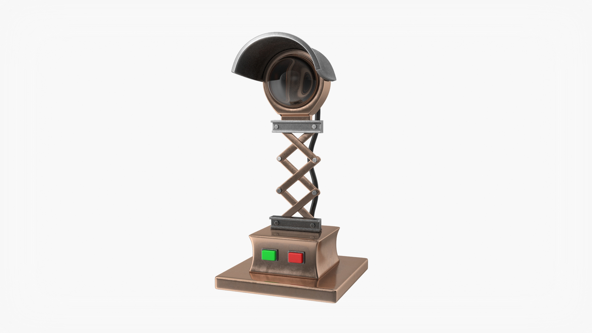 3D Lamp Old Antic Cartoon Style - TurboSquid 2101268