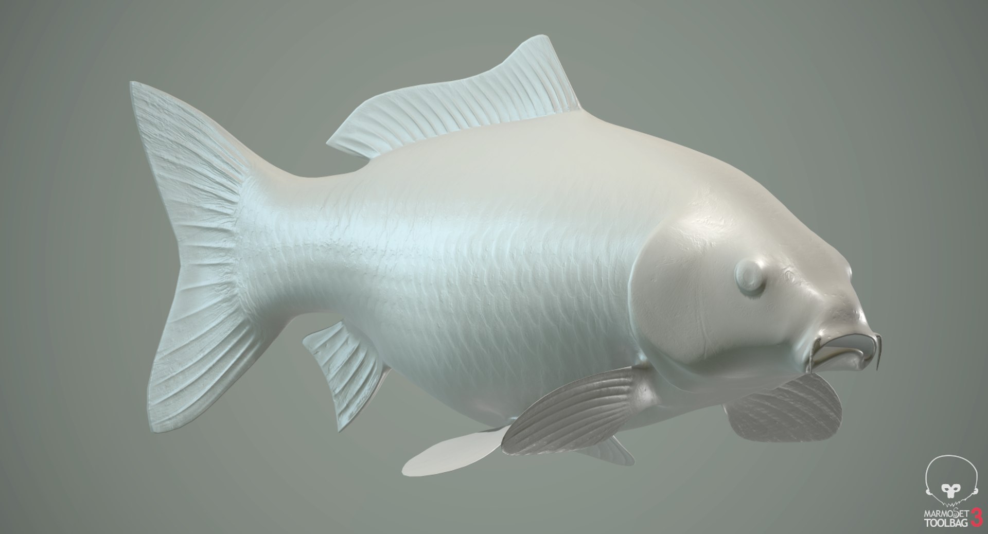3D Golden Carp Koi Fish Model - TurboSquid 1160524
