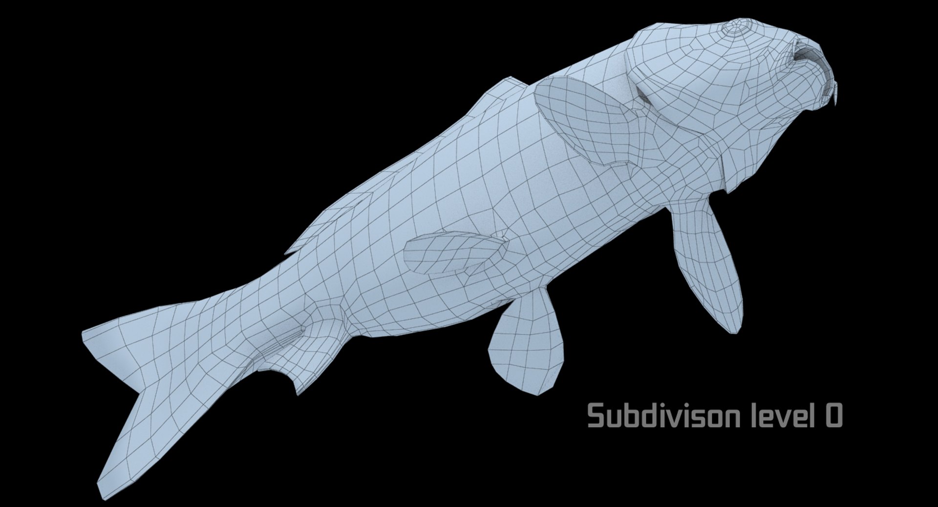 3D Golden Carp Koi Fish Model - TurboSquid 1160524