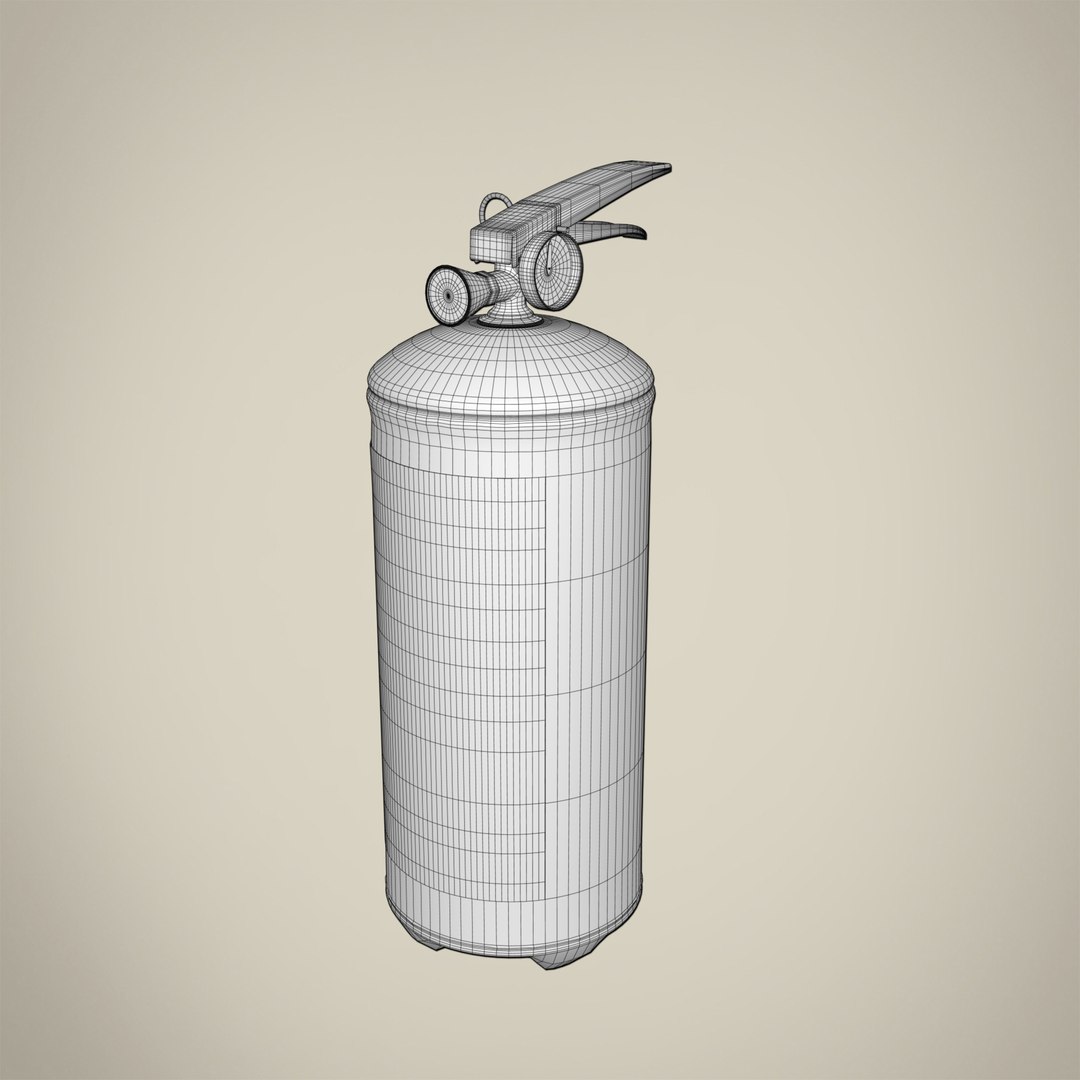 Fire extinguisher 3D model - TurboSquid 1799964