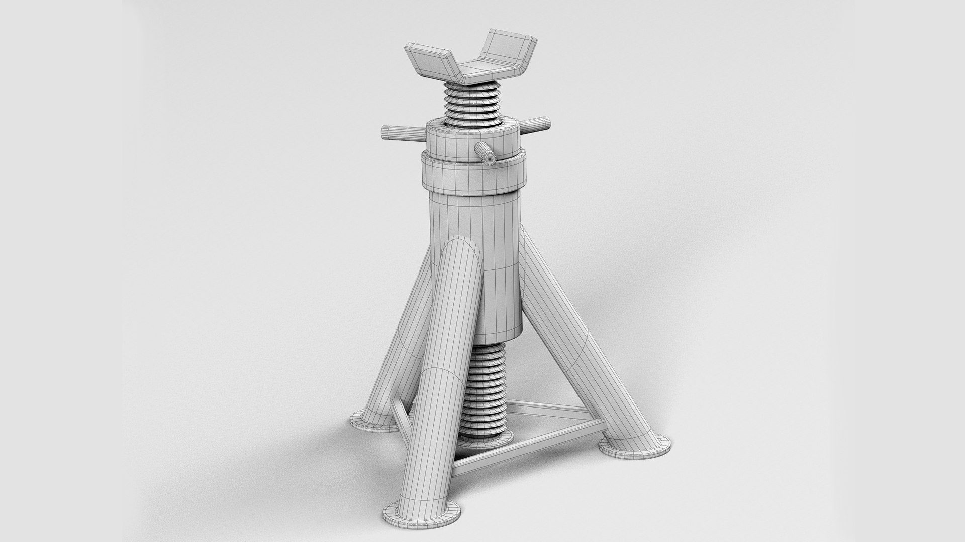 3D Jack Stand - TurboSquid 1666833