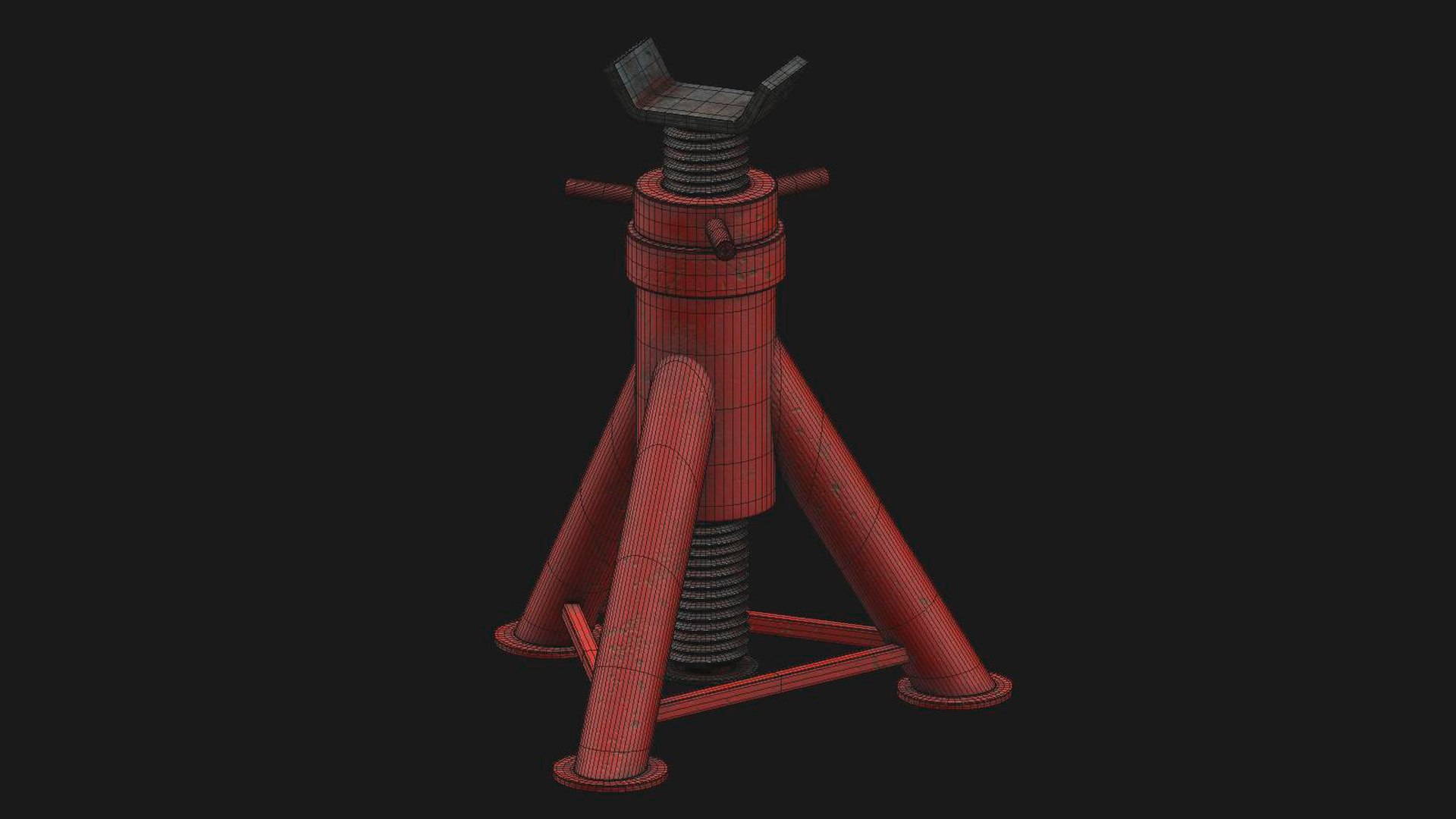 3D Jack Stand - TurboSquid 1666833