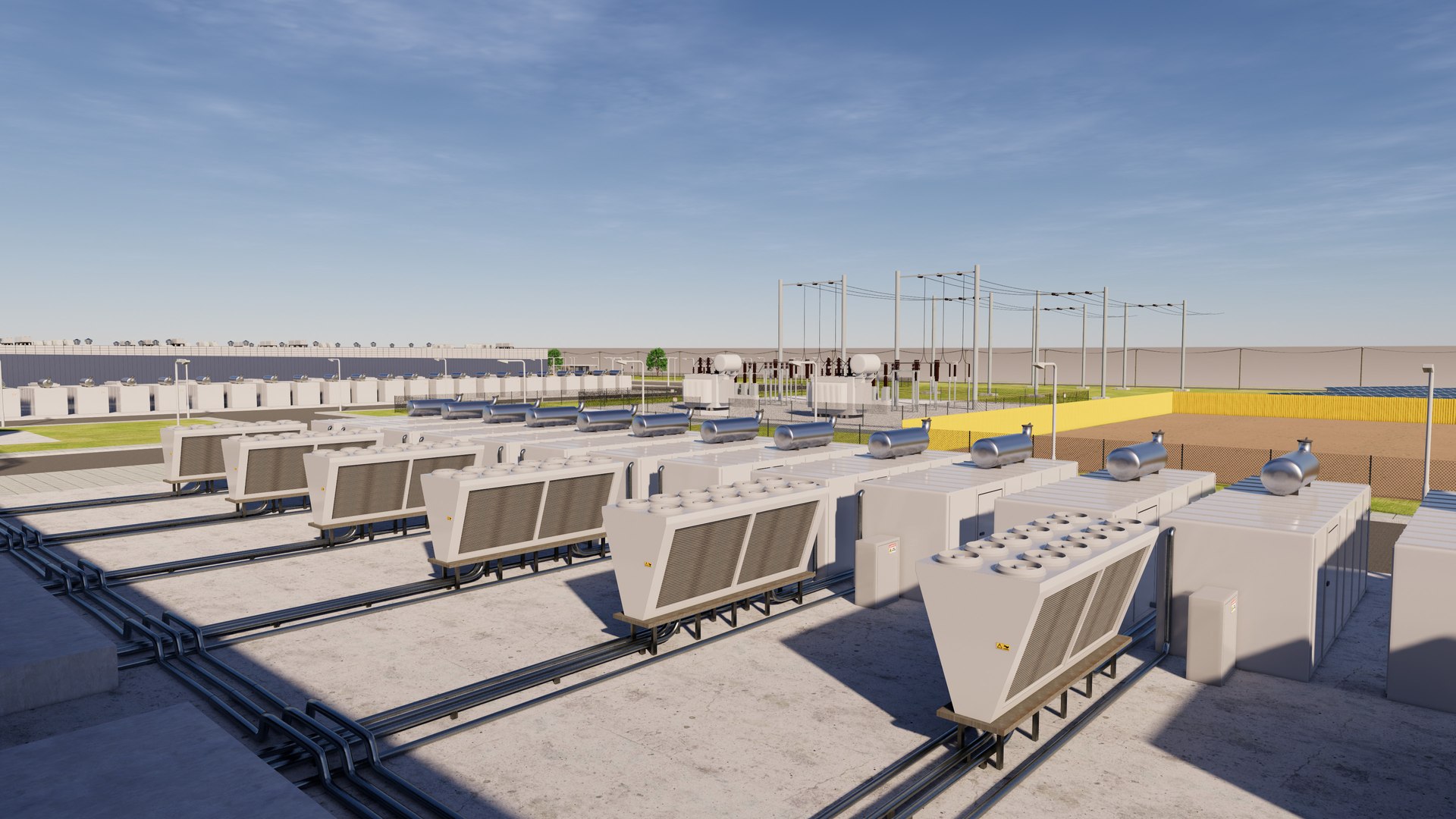 3D Google Data Center Area - TurboSquid 2294979