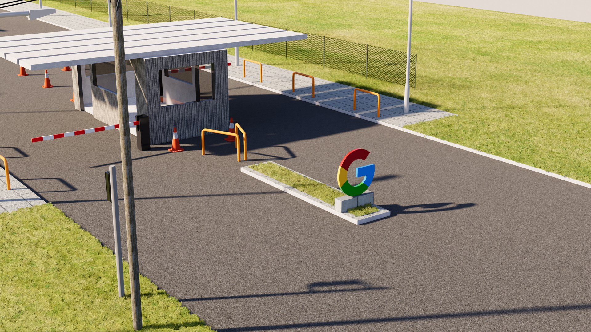 3D Google Data Center Area - TurboSquid 2294979