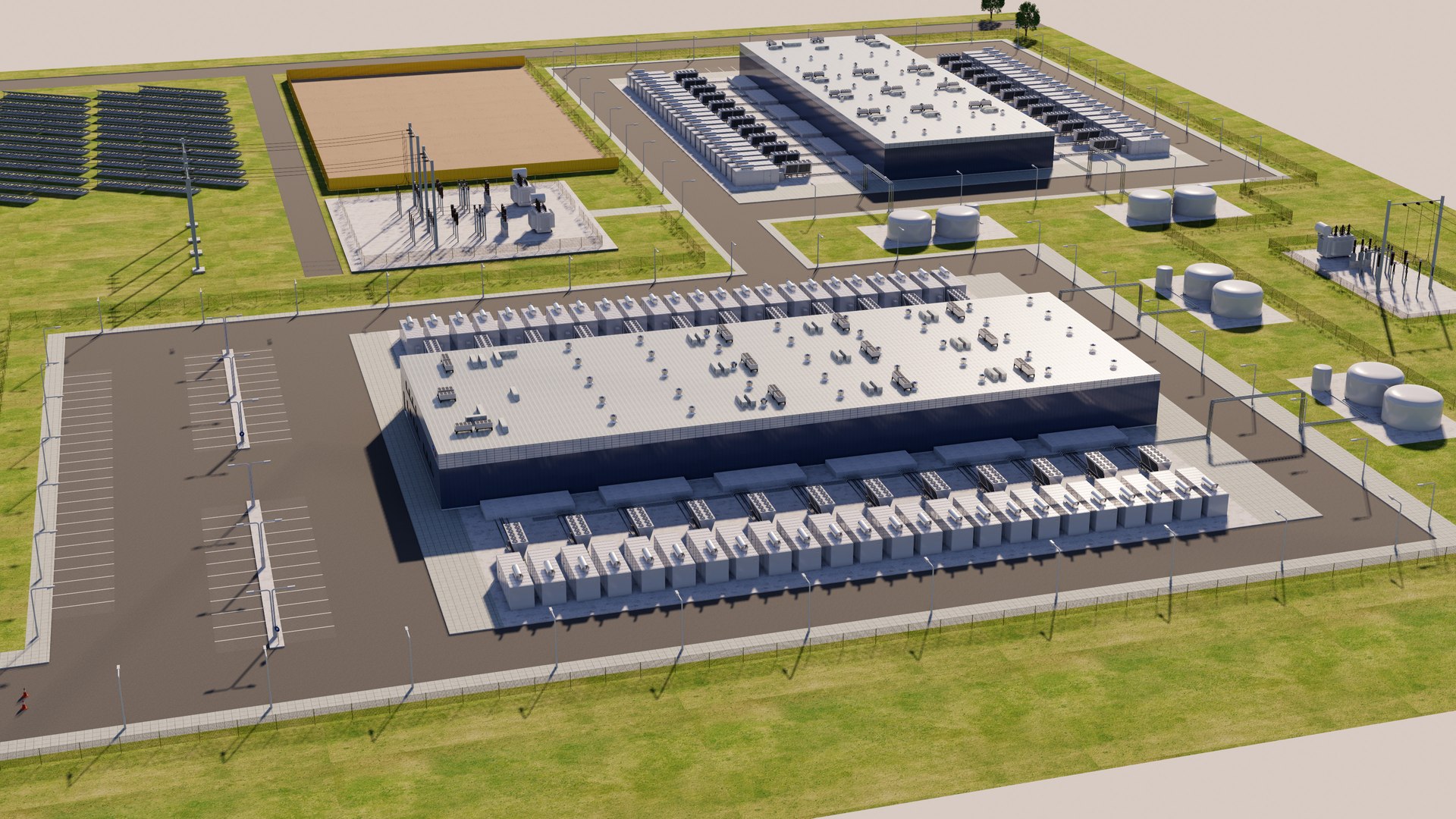 3D Google Data Center Area - TurboSquid 2294979