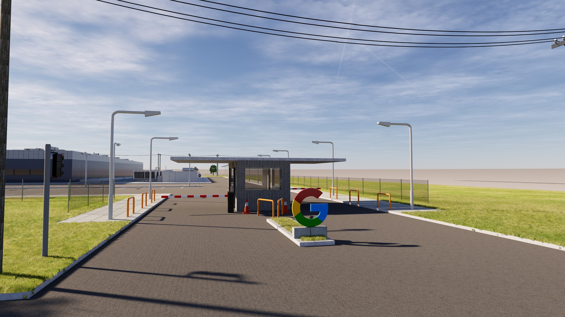 3D Google Data Center Area - TurboSquid 2294979