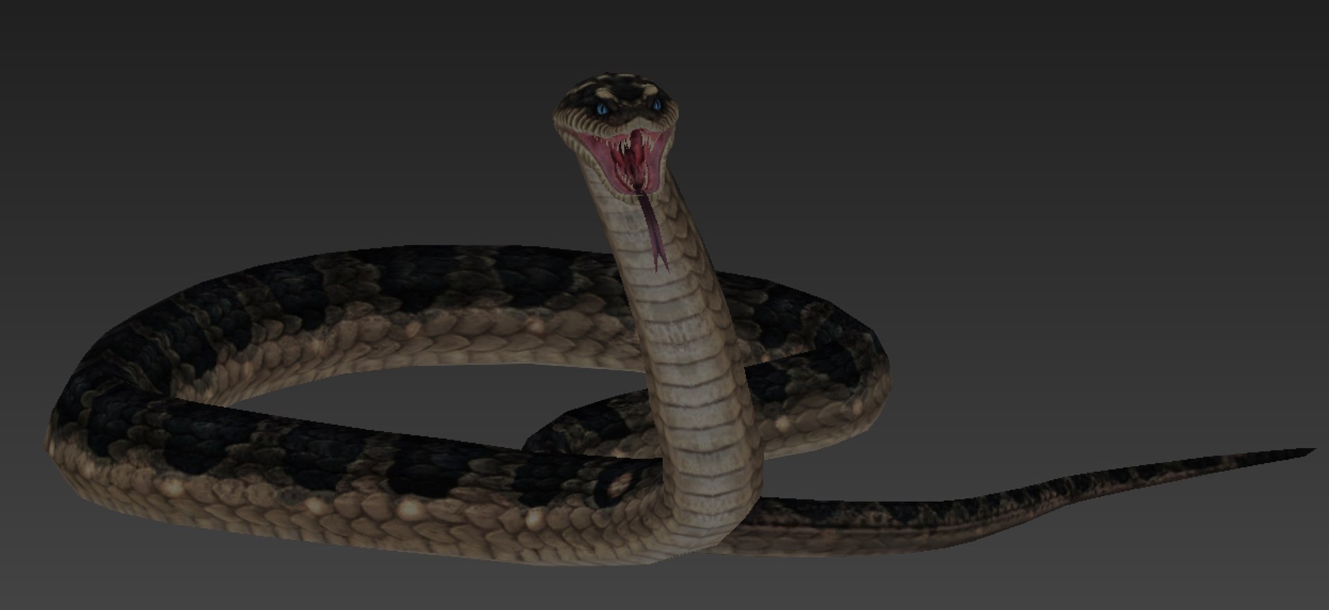 3D Model Snake - TurboSquid 1446589