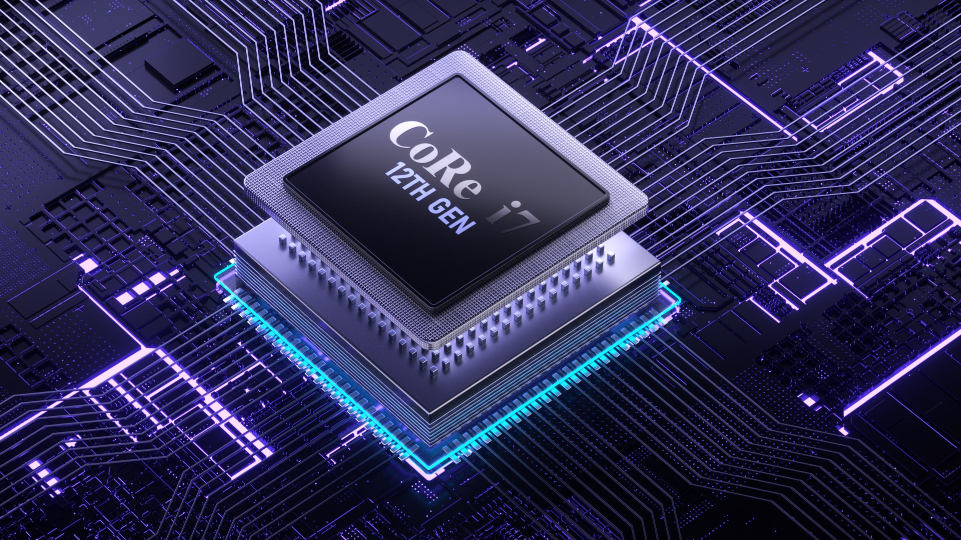 3D C4D Octane CPU chip core capacitance unreal Circuit board - TurboSquid 2175891