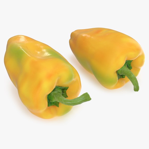 Sweet Pepper Golden Marconi 3D - TurboSquid 1981367