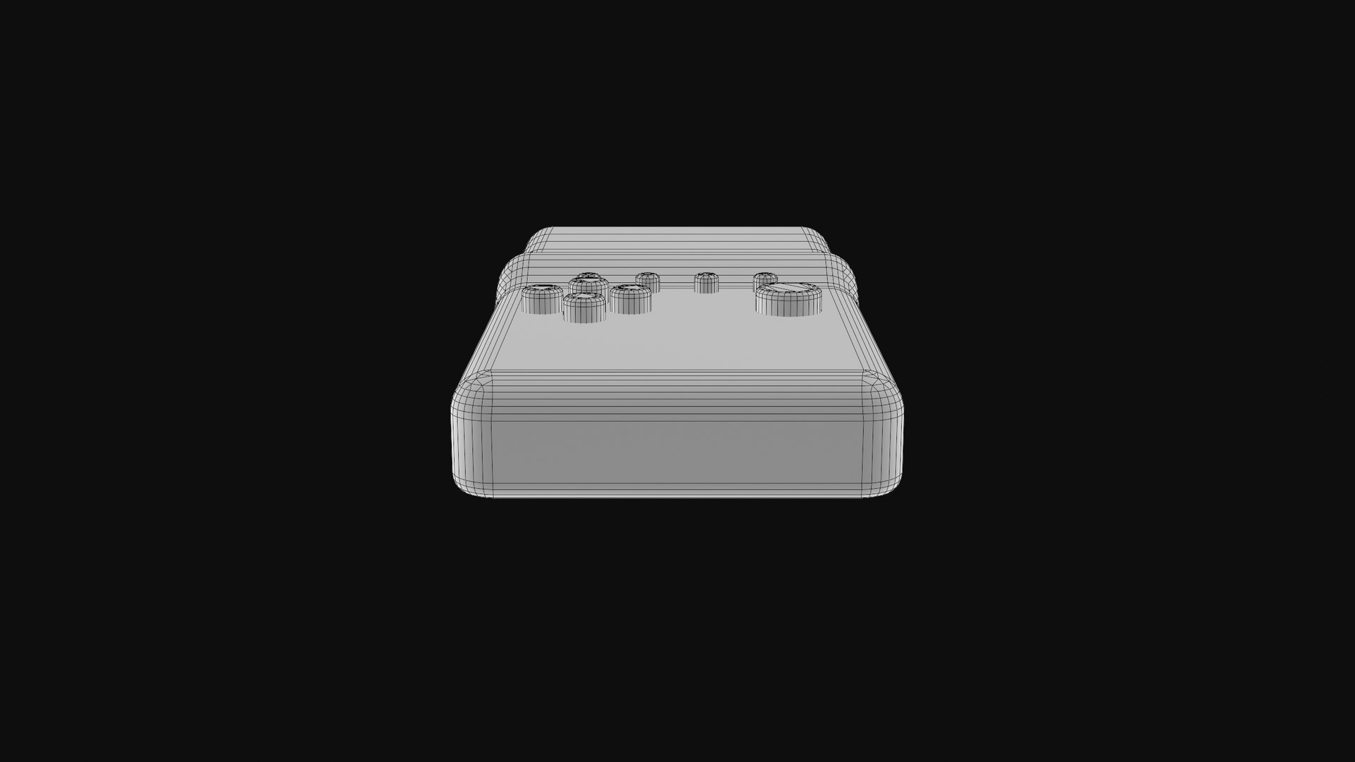 Tetris Brick Game - Red 3D - TurboSquid 2238636