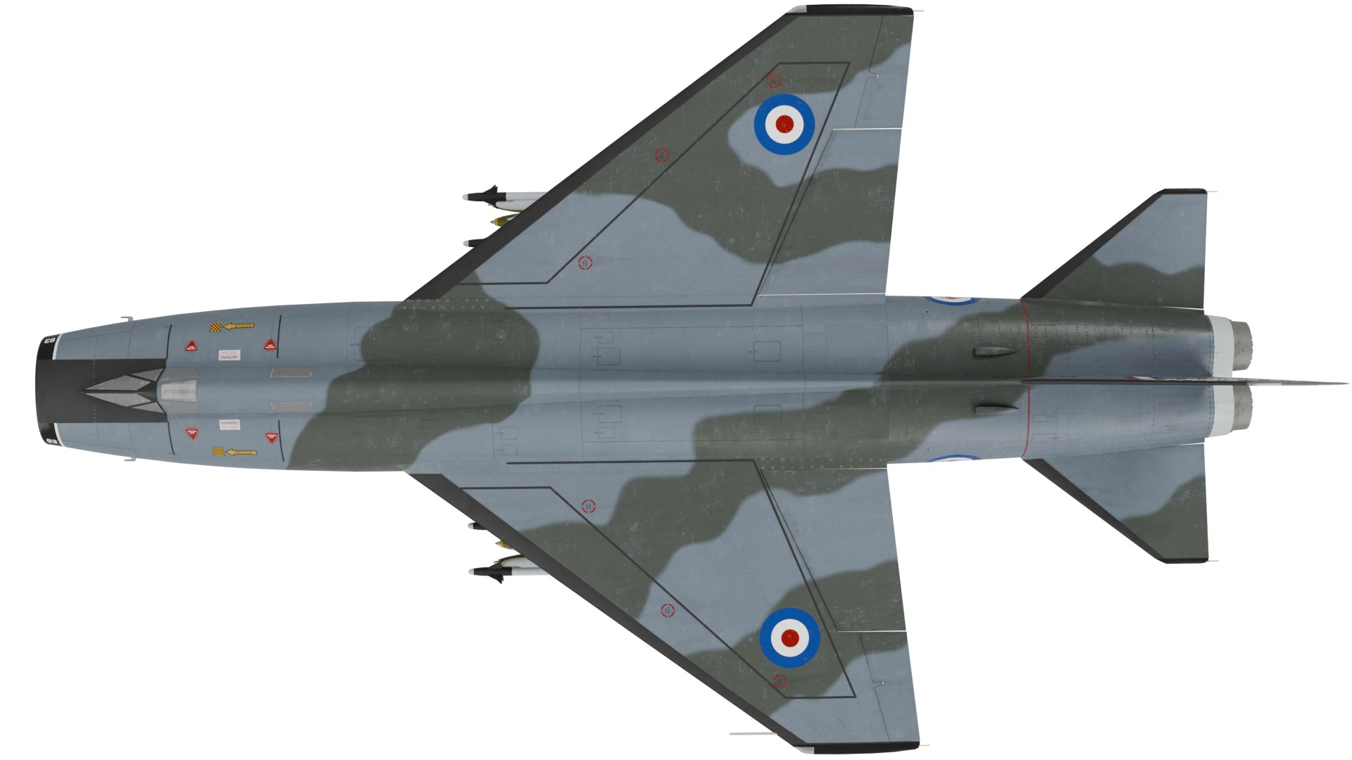 3D Commonwealth CA-23 Fighter Model - TurboSquid 2387709