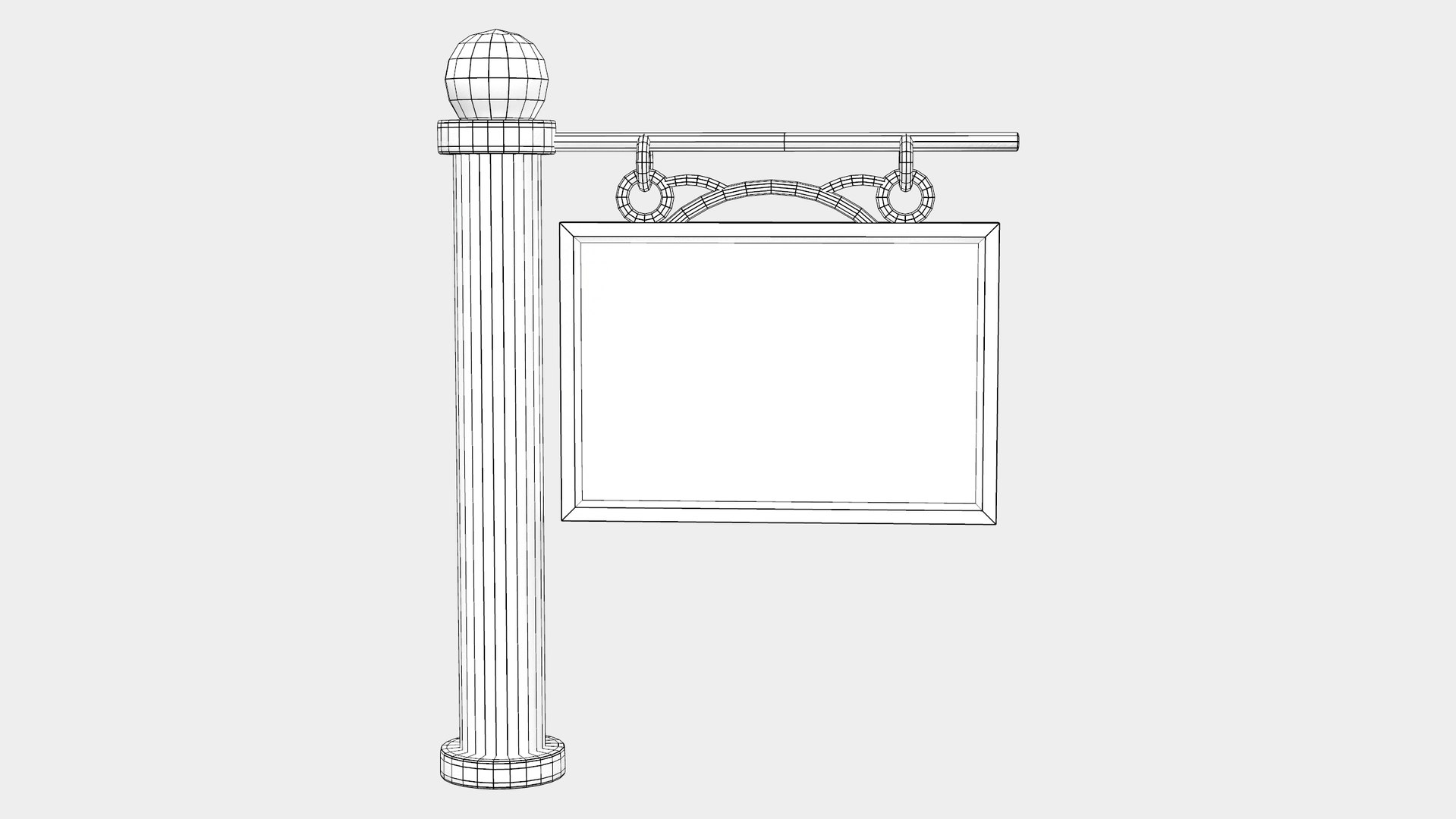 Sign Post 2 model - TurboSquid 1826199