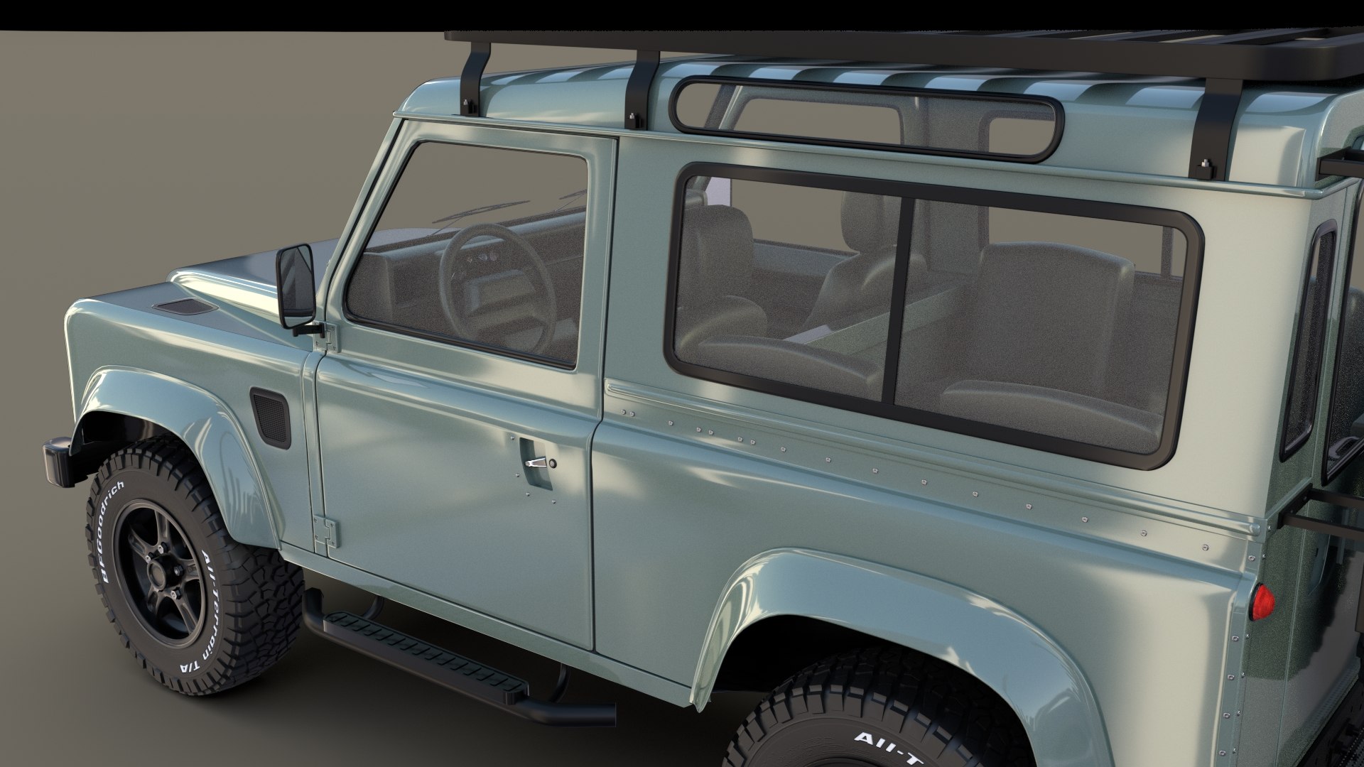 3D Land Rover Defender 90 - TurboSquid 1282894