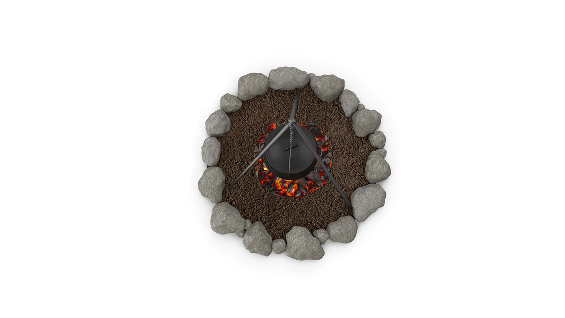 Campfire 3D - TurboSquid 2225427