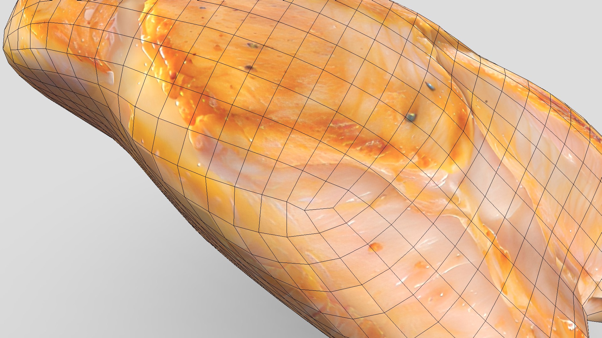 Free 3D CC0 - Cooked Chicken Breast Model - TurboSquid 2222653
