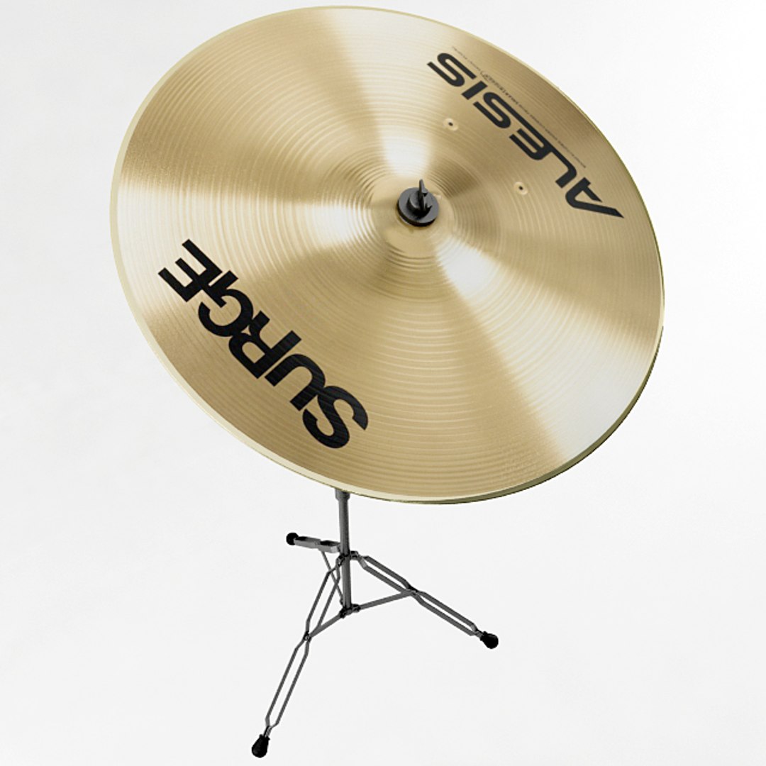 3D Cymbal Crash - TurboSquid 1297789