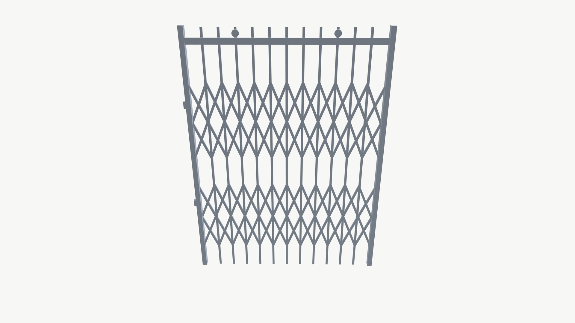 3D Sliding Gate Model - TurboSquid 2387475