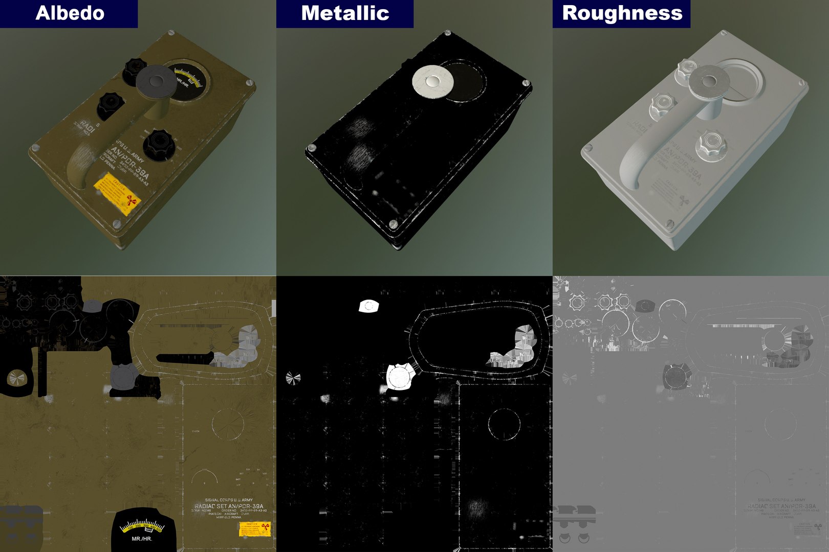 Radiac set model | 1148653 | TurboSquid