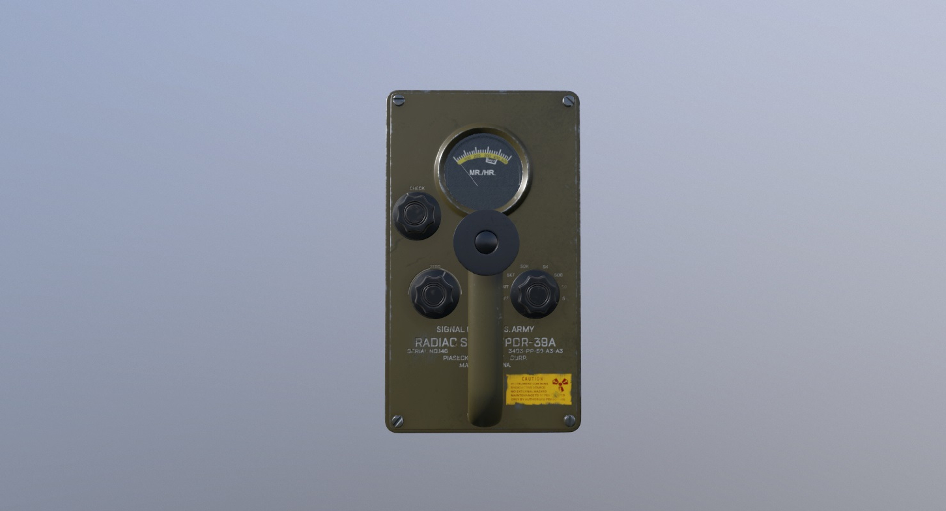 Radiac set model | 1148653 | TurboSquid