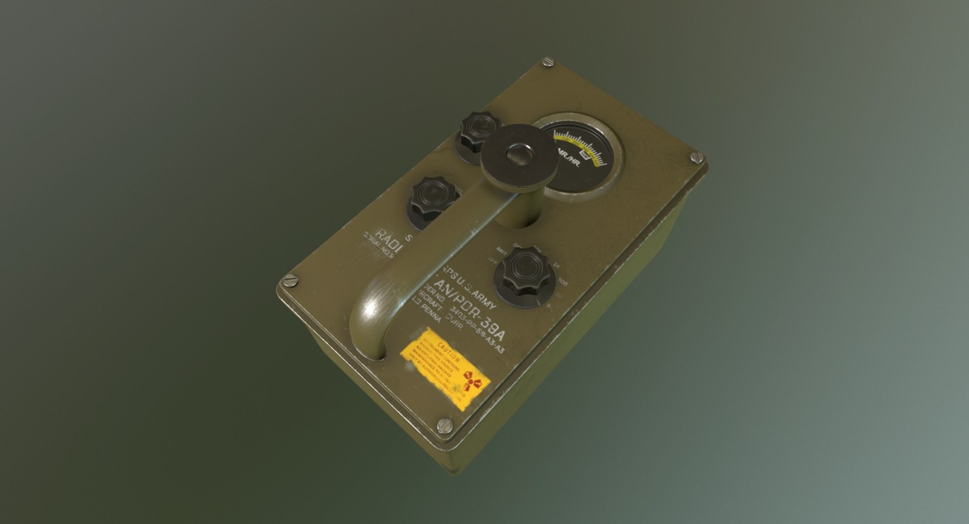 Radiac set model | 1148653 | TurboSquid