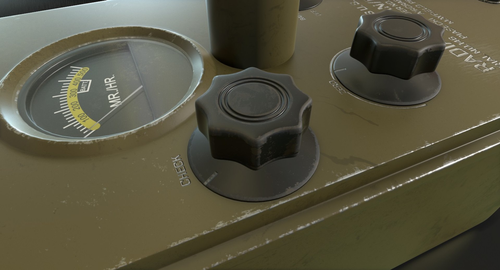 Radiac set model | 1148653 | TurboSquid