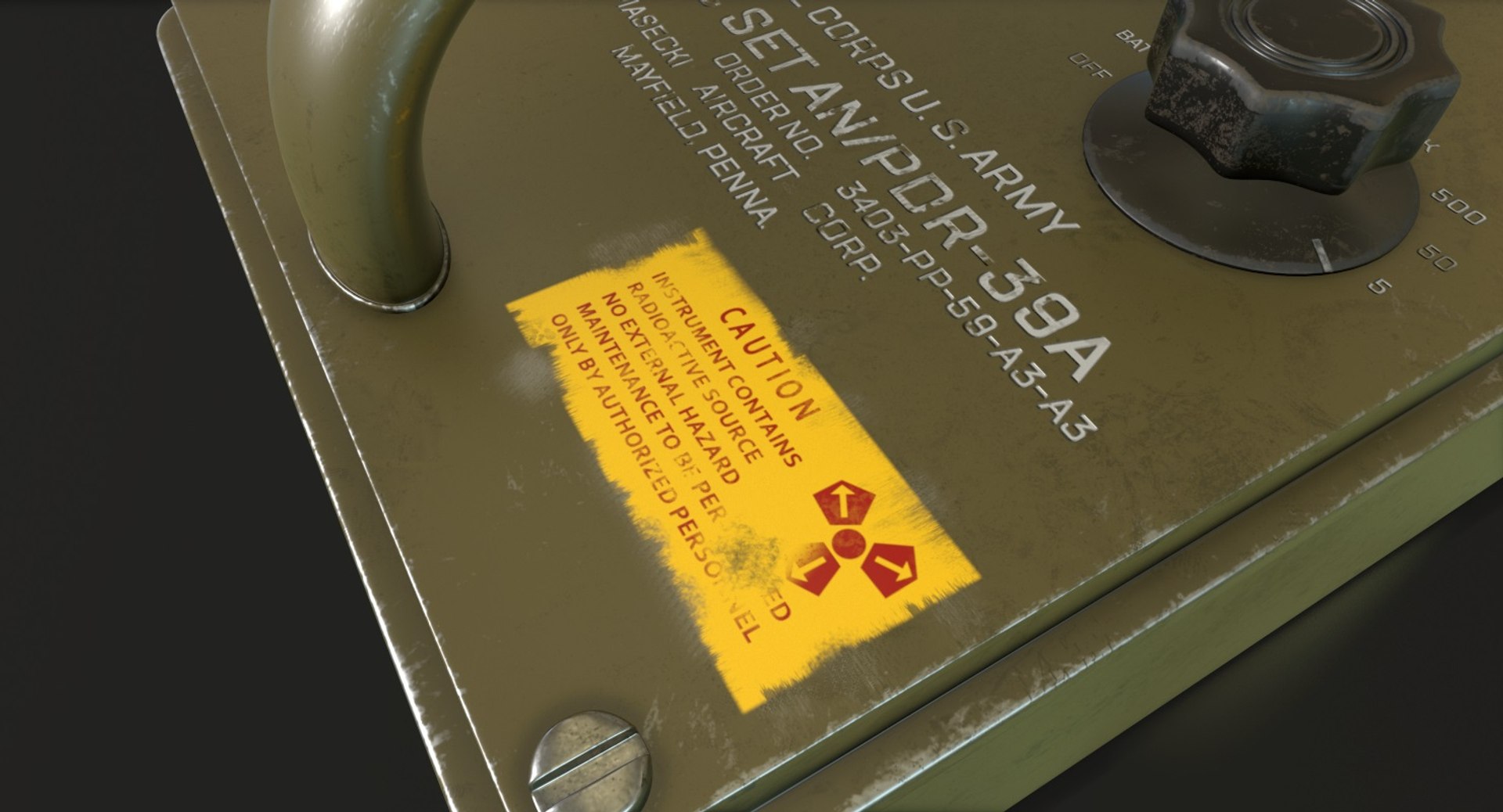 Radiac set model | 1148653 | TurboSquid