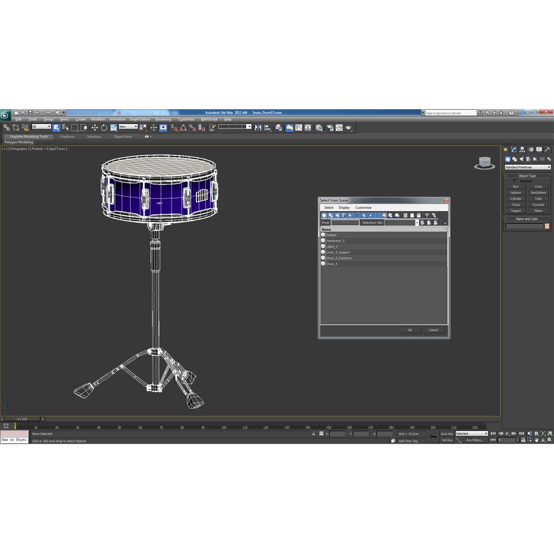 3d Snare Drum