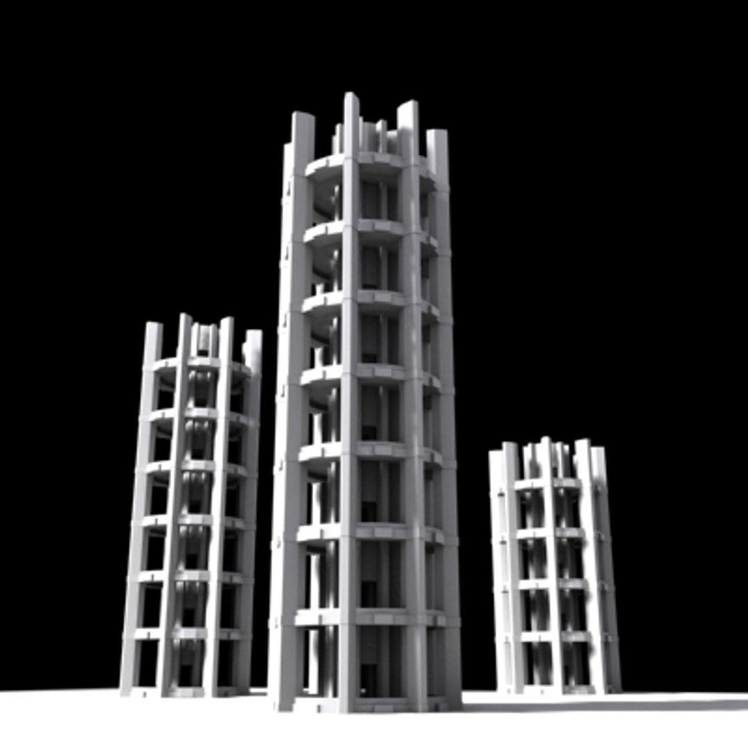 Towers 3d Model