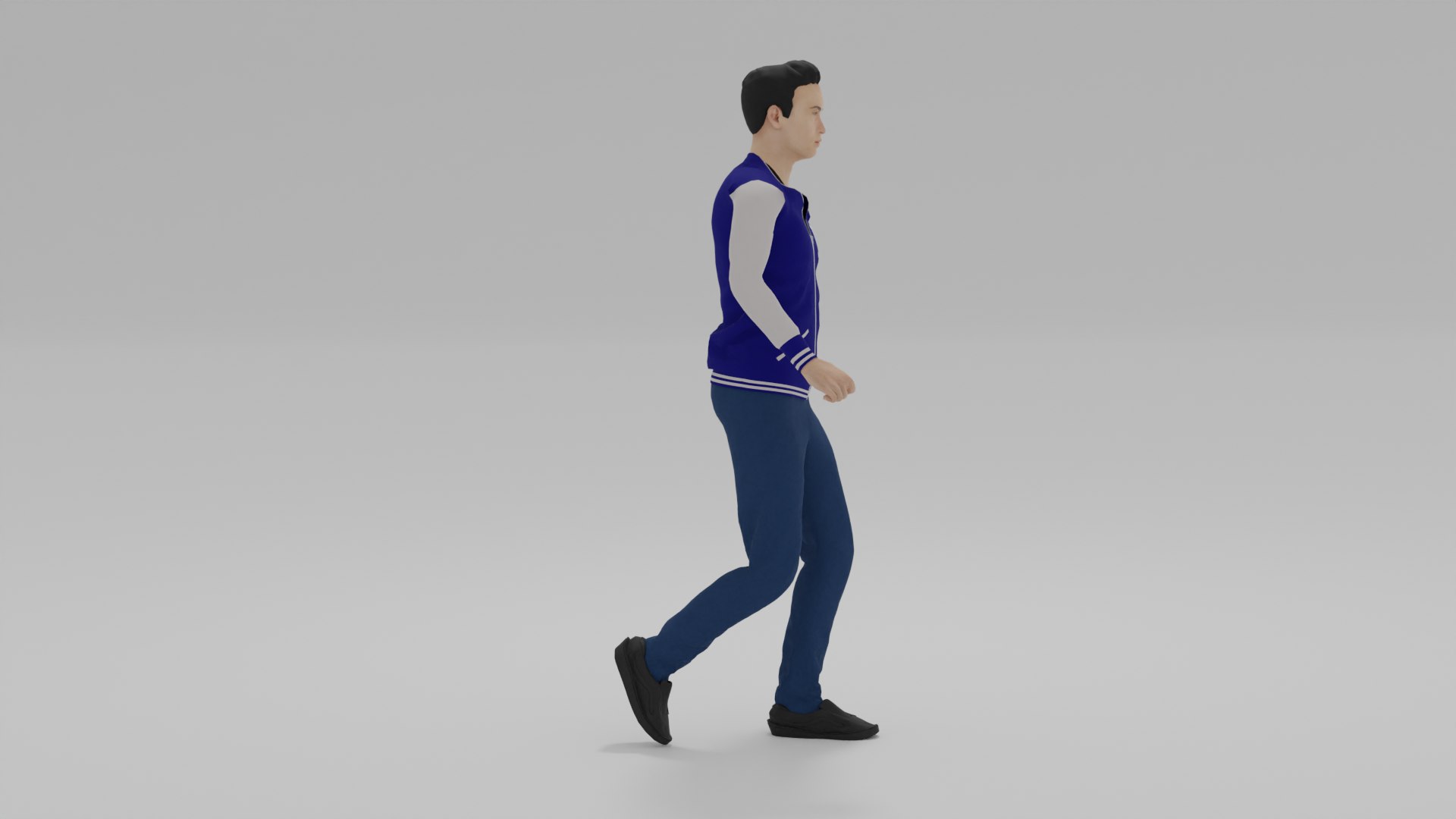Man Walk Animation 3D - TurboSquid 2069546