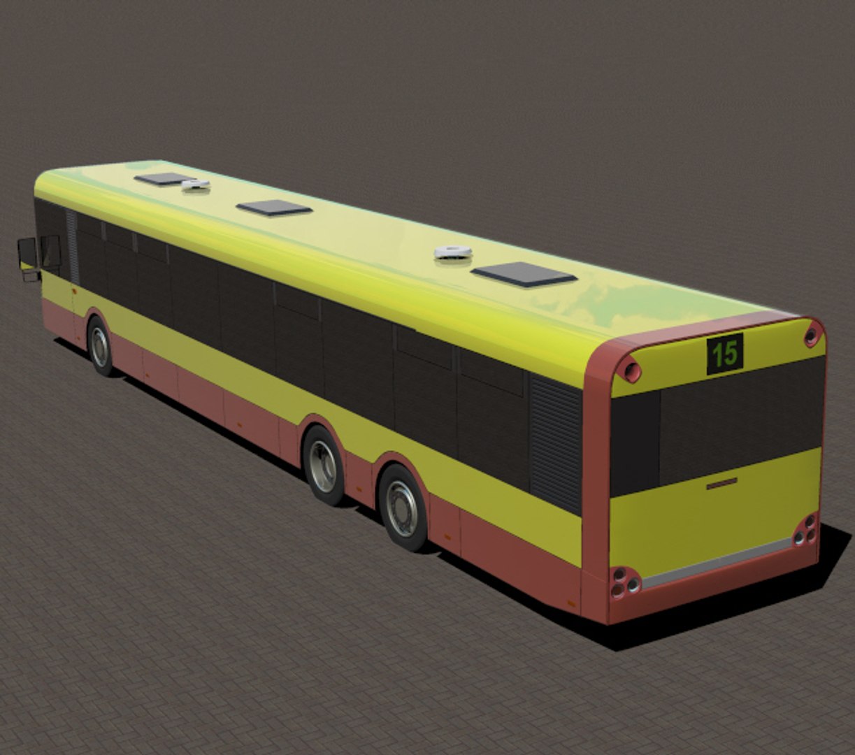 Rhino Three-axle City Bus Solaris Urbino