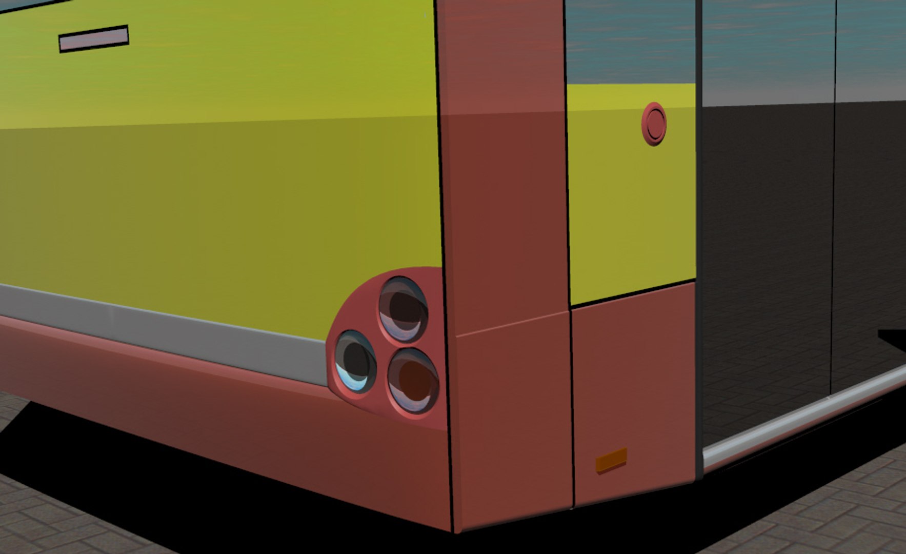 Rhino Three-axle City Bus Solaris Urbino