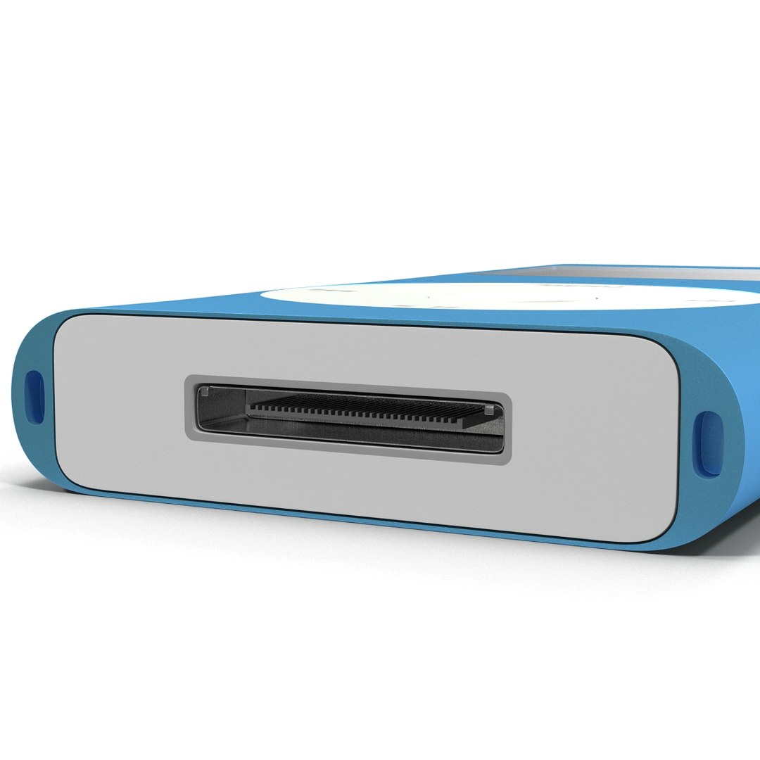 Ipod Mini Blue Modeled 3d Max
