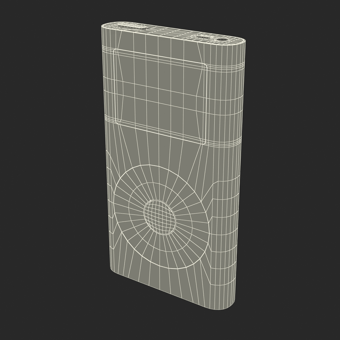 Ipod Mini Blue Modeled 3d Max