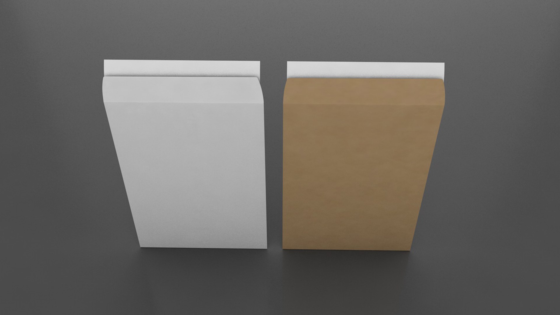 3D Envelope With Paper Model - TurboSquid 1783891