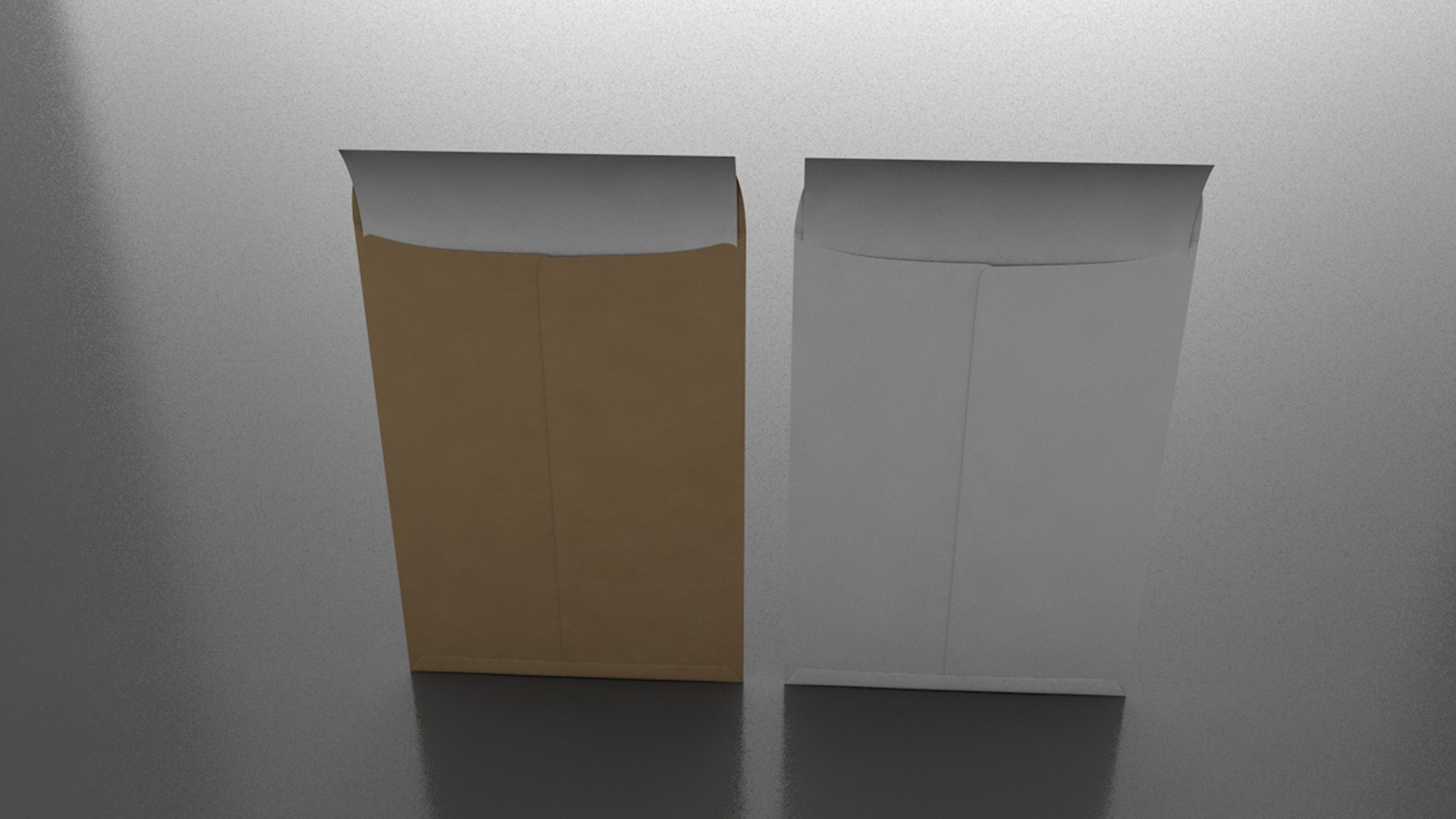 3D Envelope With Paper Model - TurboSquid 1783891
