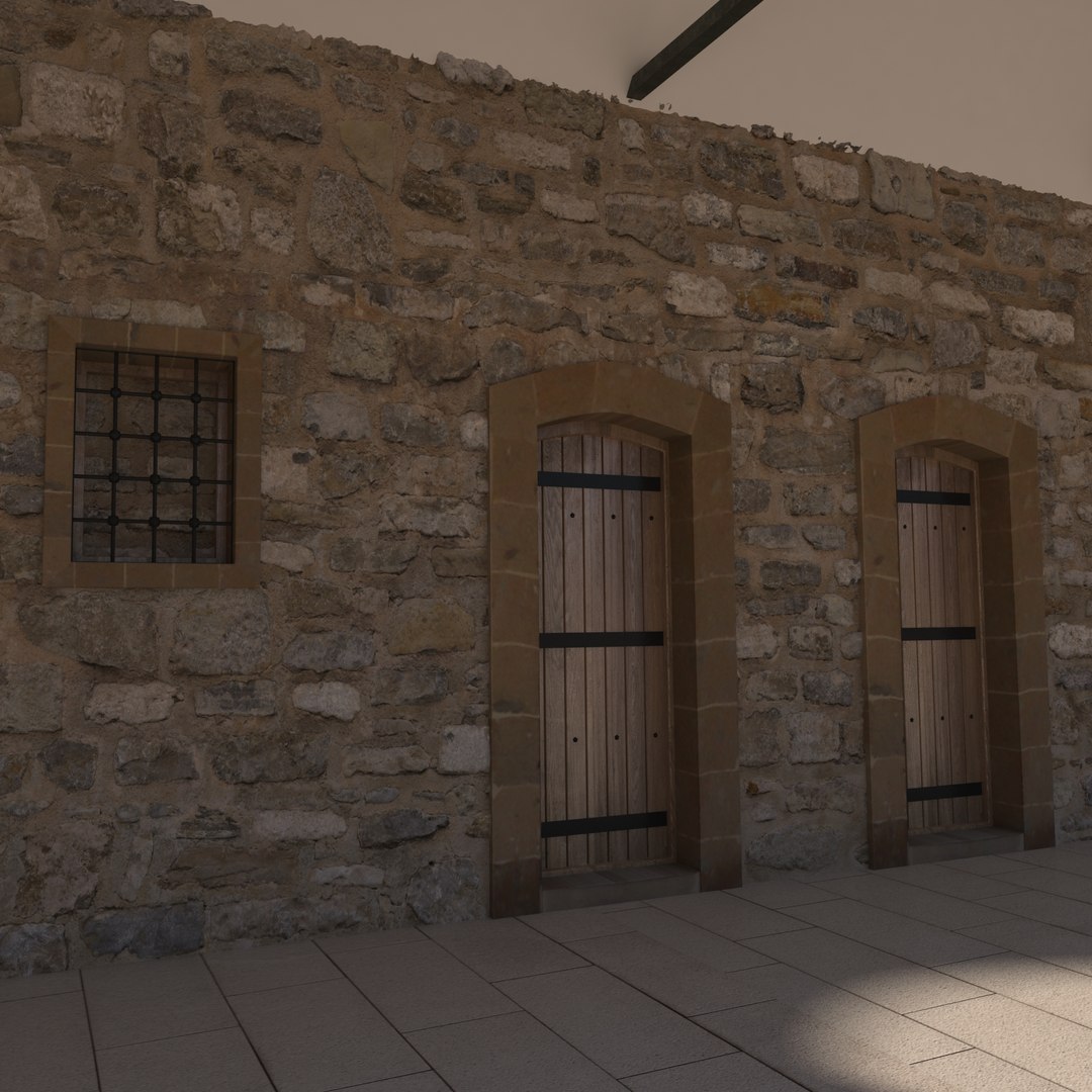 Medieval inn 3D model - TurboSquid 1395884