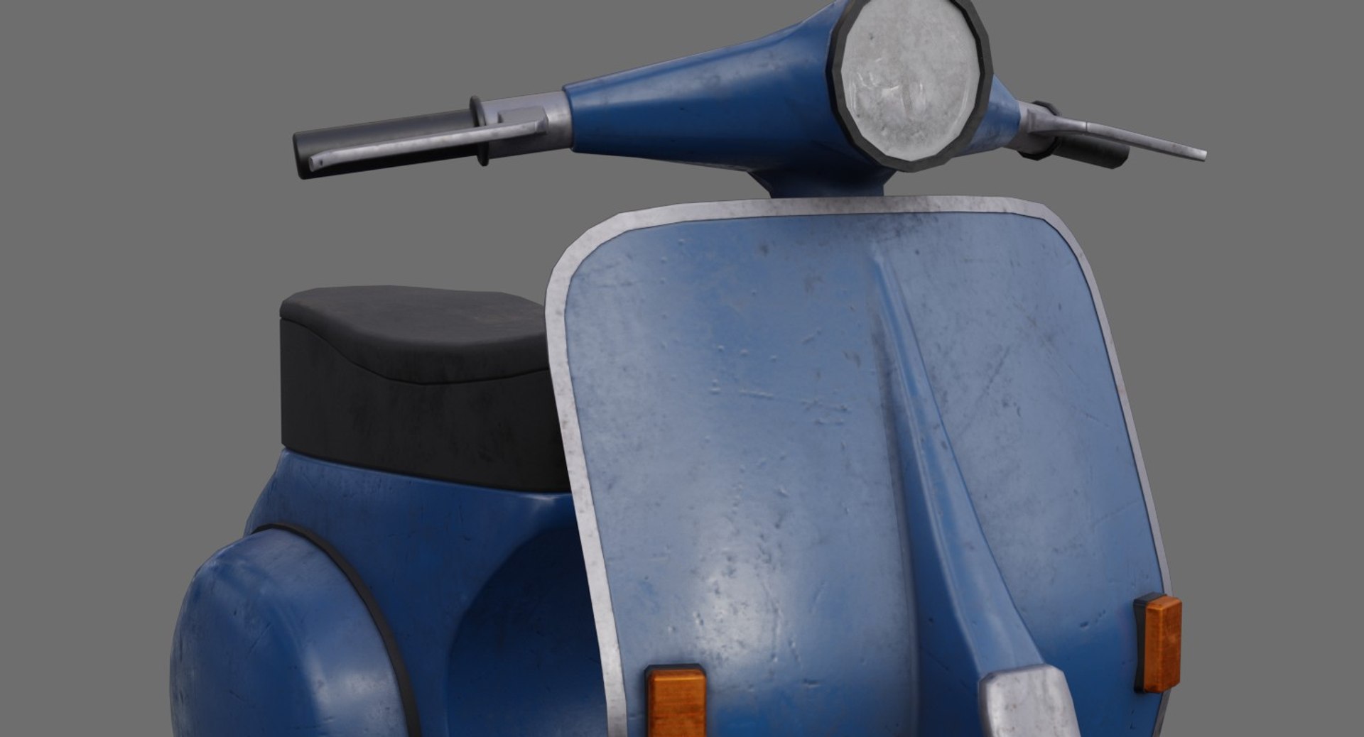 Motor Scooter 1b 3D Model - TurboSquid 1273416