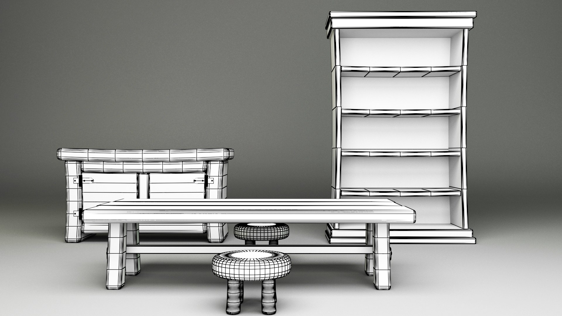Furniture 3D model - TurboSquid 1796309