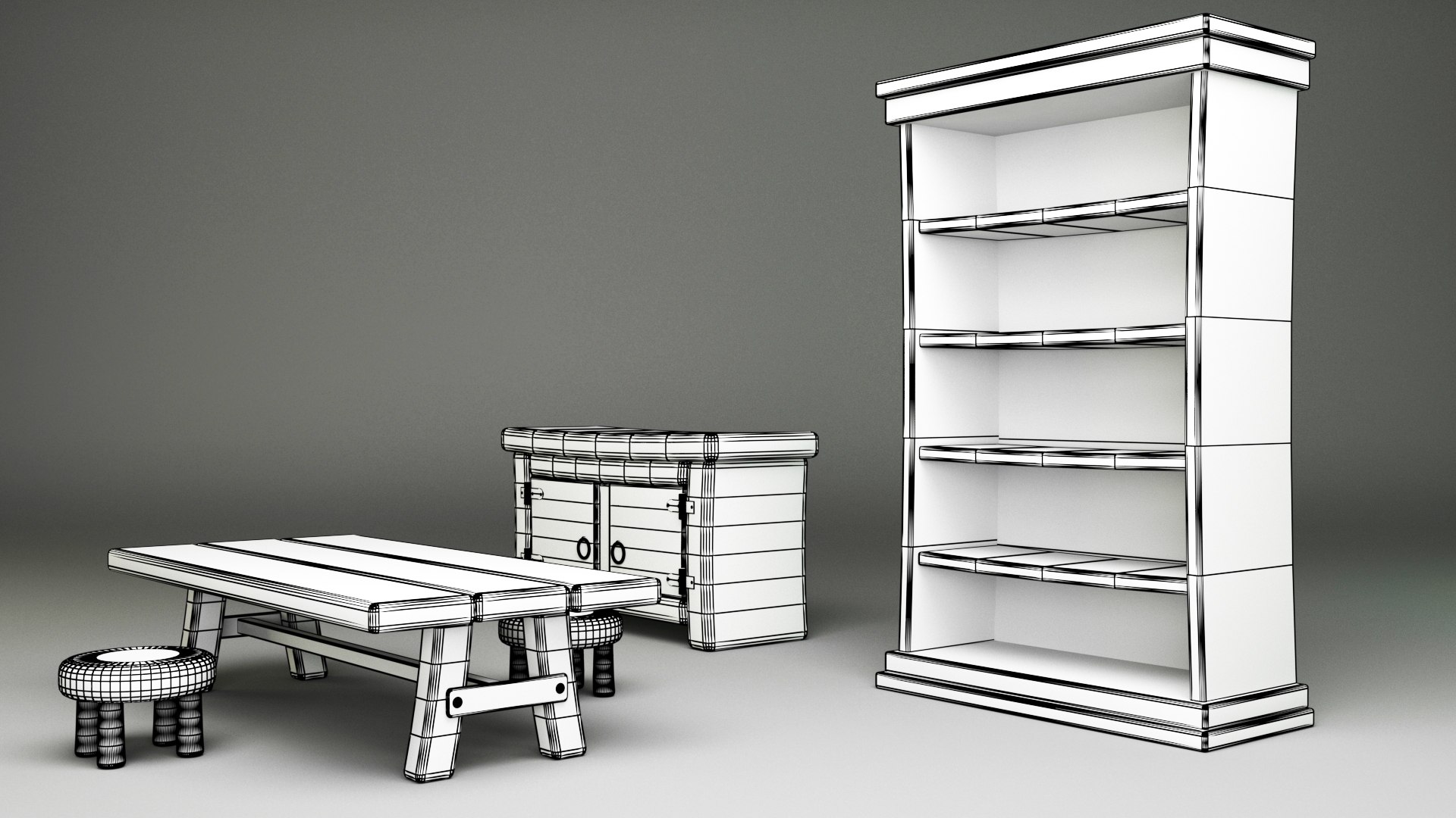 Furniture 3D model - TurboSquid 1796309