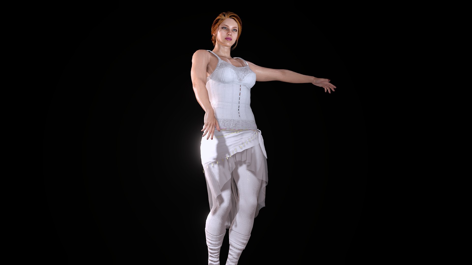 Ballet Dancer 3D Model - TurboSquid 2395095