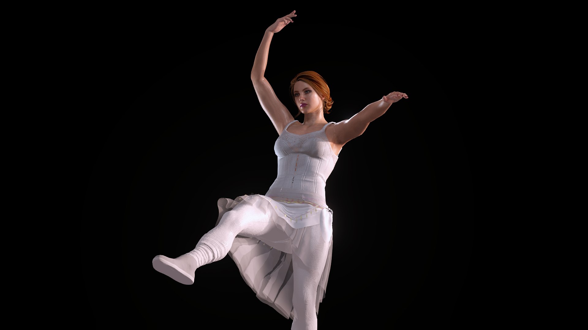 Ballet Dancer 3D Model - TurboSquid 2395095