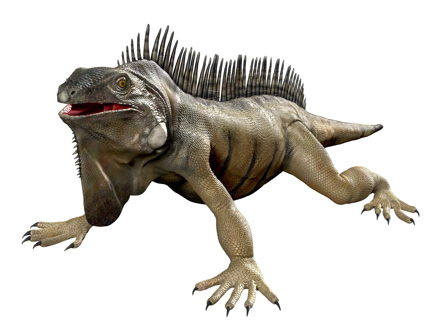 3D Film Ready Iguana Animation - TurboSquid 1449894