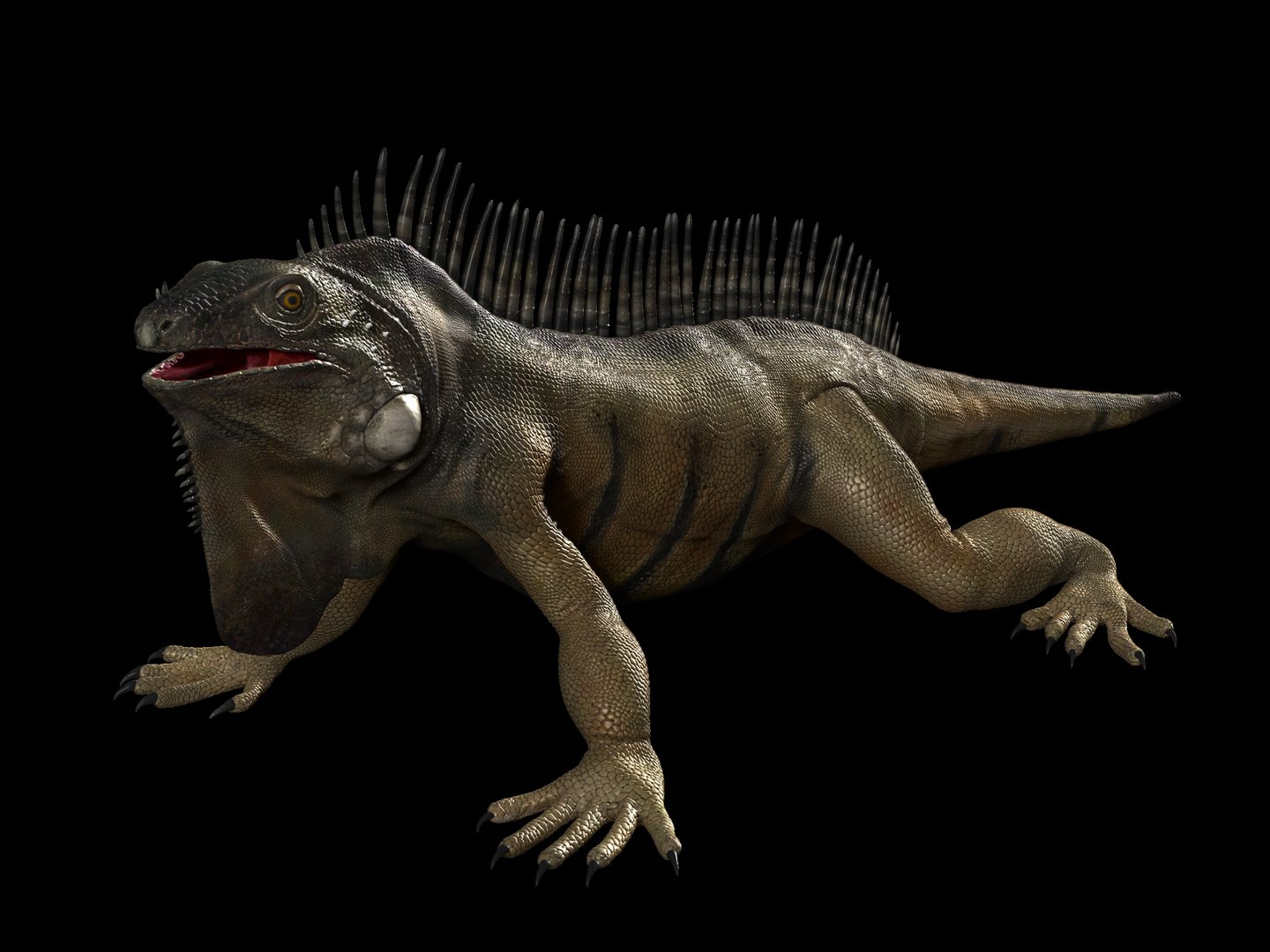 3D Film Ready Iguana Animation - TurboSquid 1449894