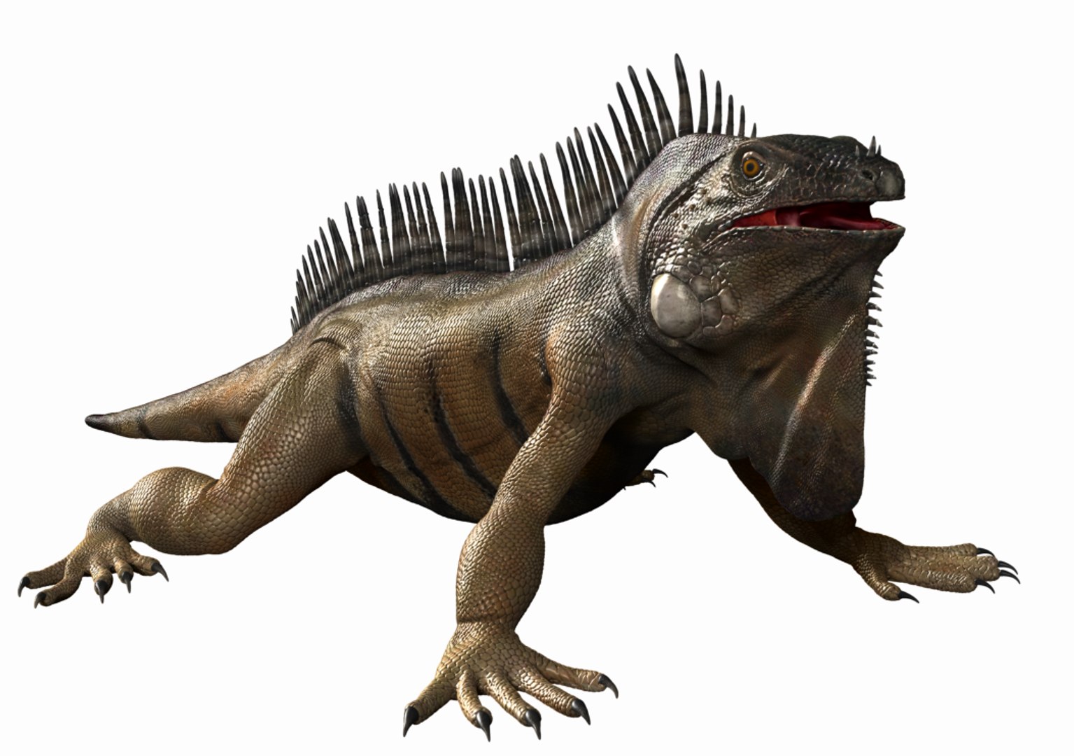 3D Film Ready Iguana Animation - TurboSquid 1449894