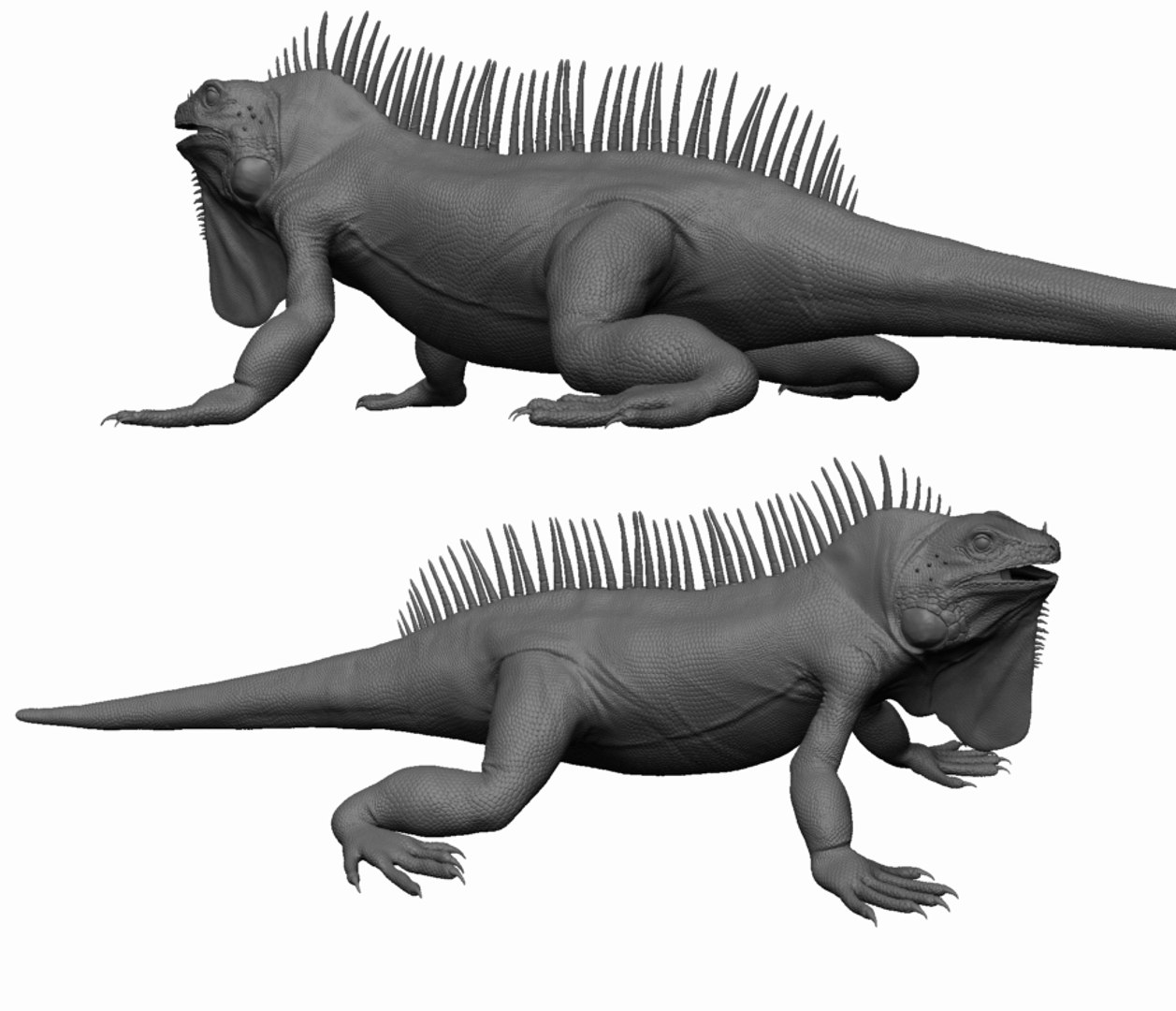 3D Film Ready Iguana Animation - TurboSquid 1449894