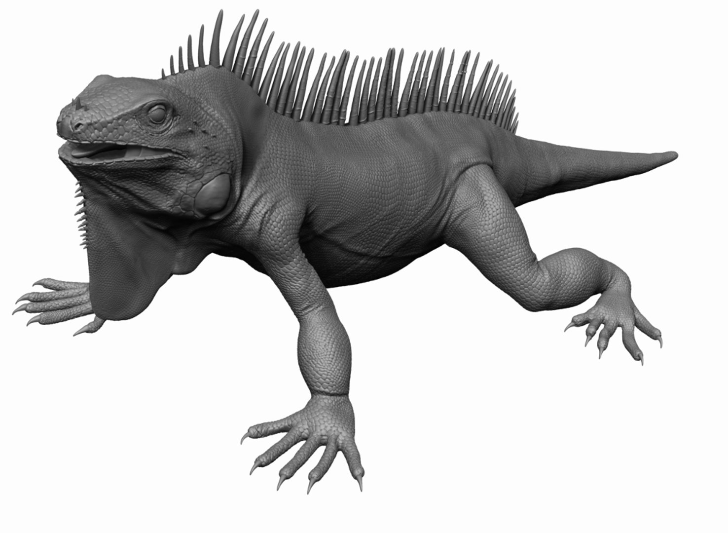 3D Film Ready Iguana Animation - TurboSquid 1449894