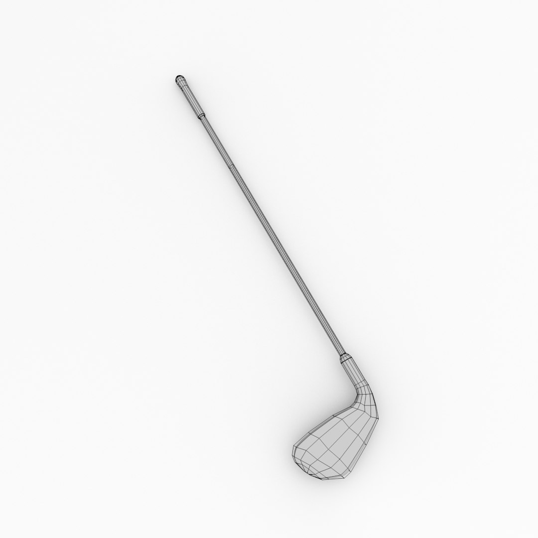 Golf Club 3d Model
