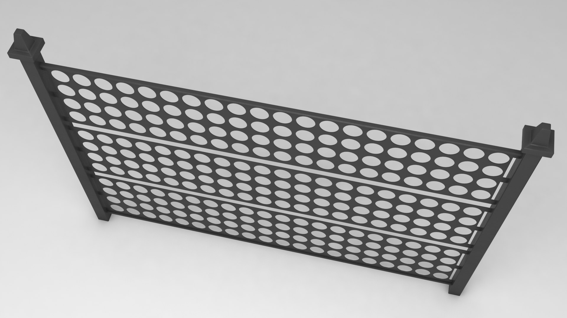 3D Railing City Model - TurboSquid 1605372