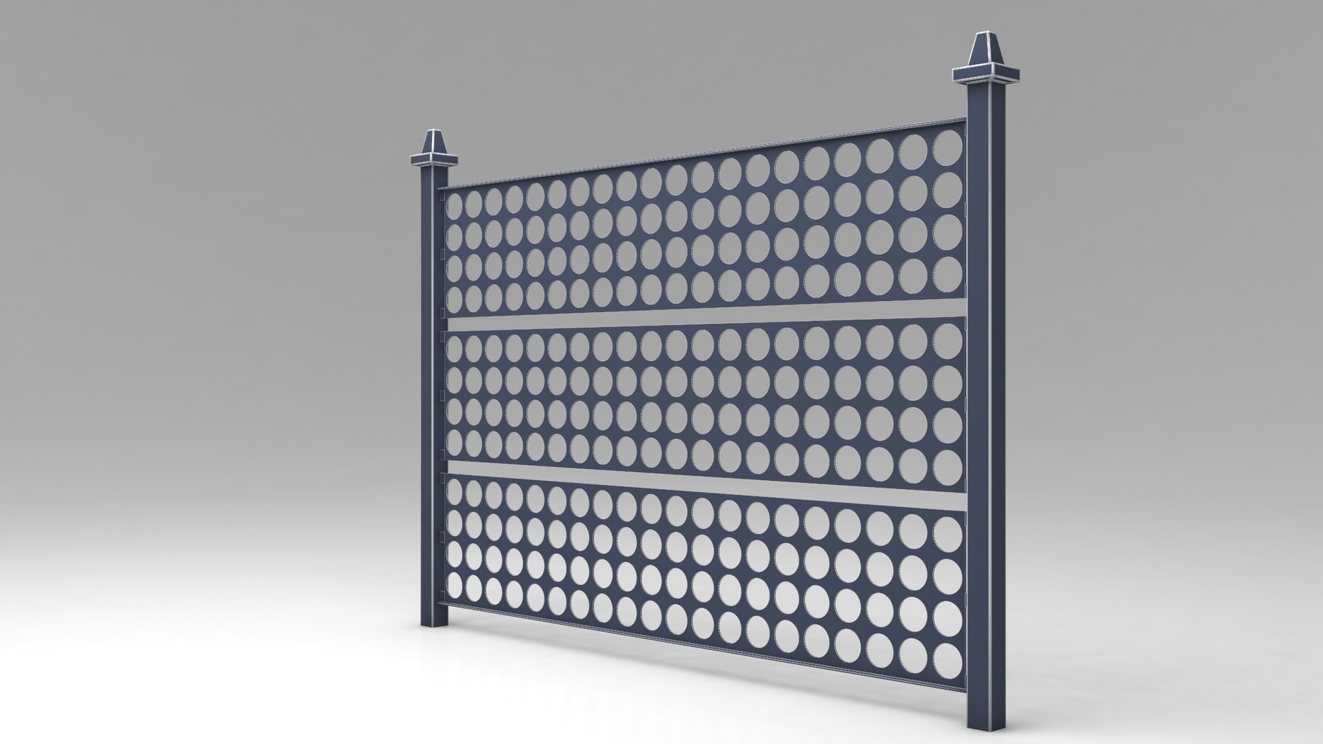3D Railing City Model - TurboSquid 1605372